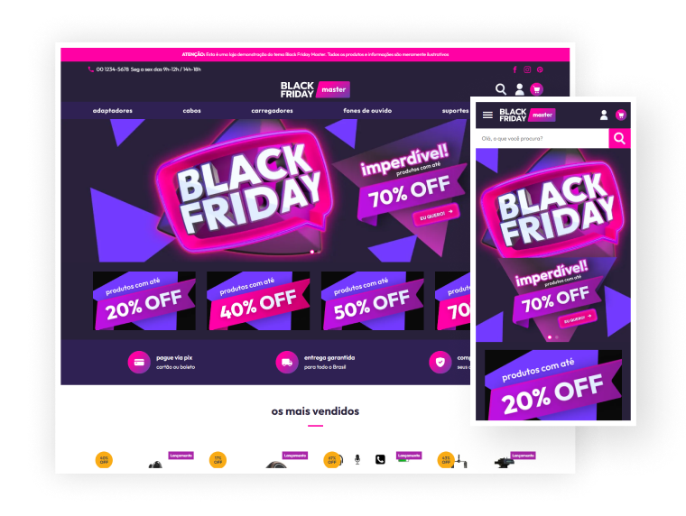 Tema: Black Friday Master – Bagy