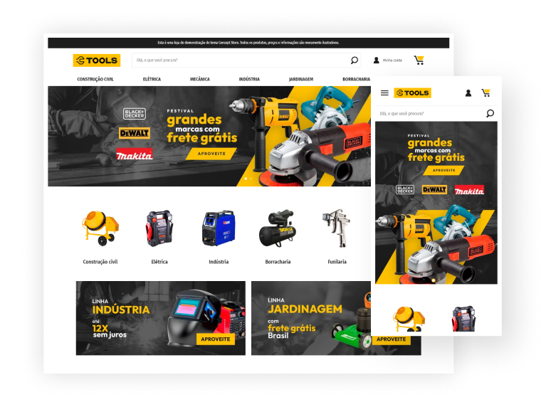 Tema: Tools – Bagy