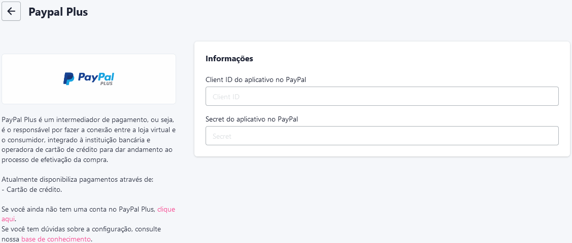 PayPal Plus – Bagy